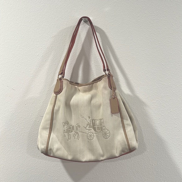 Coach | Bags | Coach Canvas Horse And Carriage Bag | Poshmark